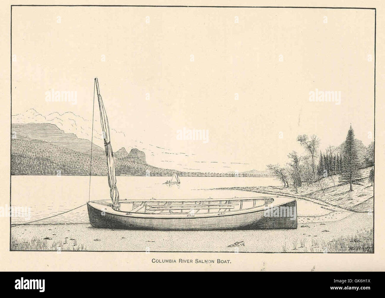 A Columbia River salmon boat is used to catch salmon in the river’s ...