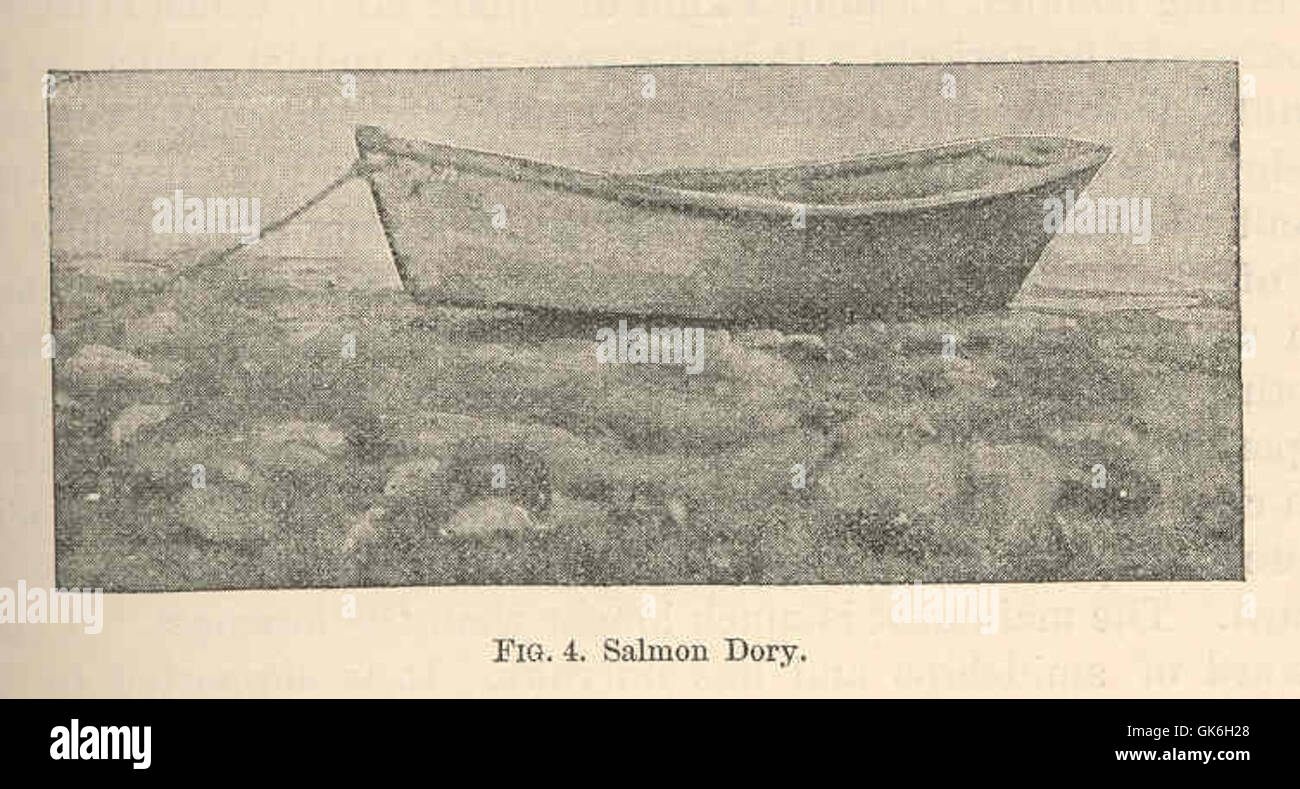 A salmon dory is a type of small boat used in the fishing of salmon ...