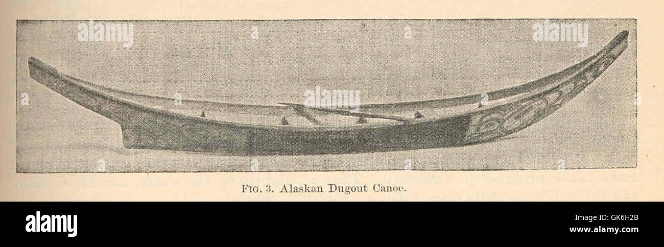 The Alaskan Dugout Canoe, made from a single log, is a traditional ...