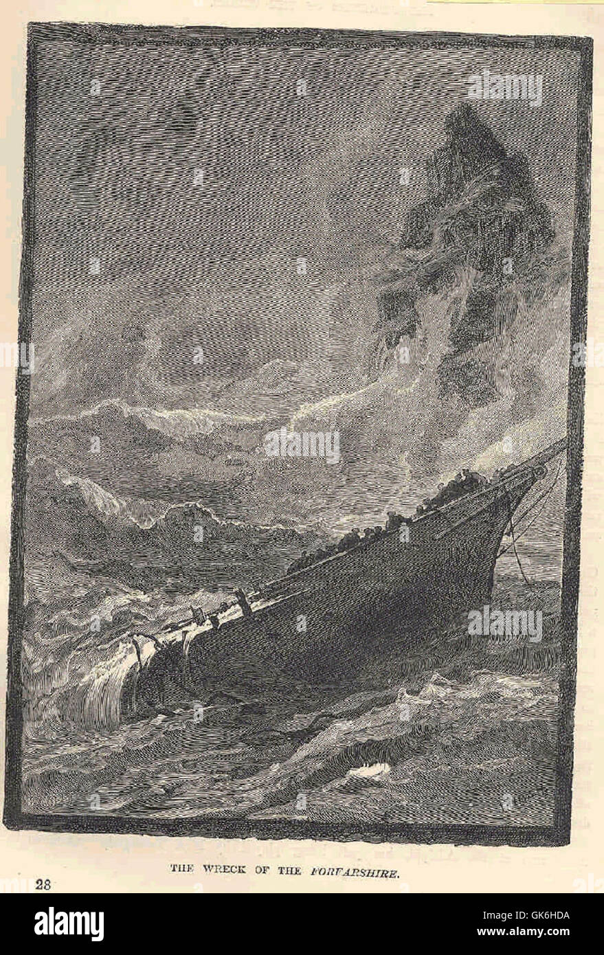 Wreck of the forfarshire hi-res stock photography and images - Alamy