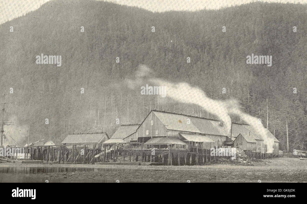 The cannery at Loring was an important site for the processing of fish ...