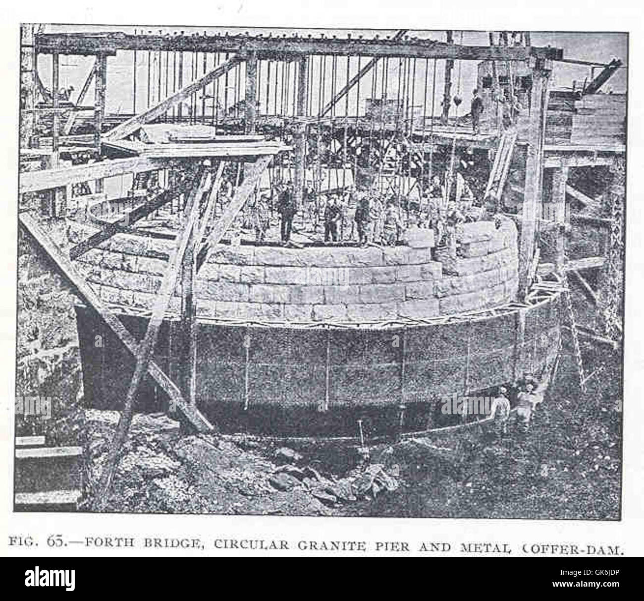 Circular granite pier hi-res stock photography and images - Alamy