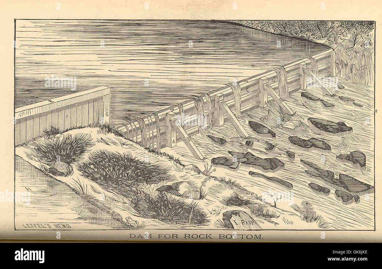 The Rock Bottom Dam is a water control structure designed to manage ...