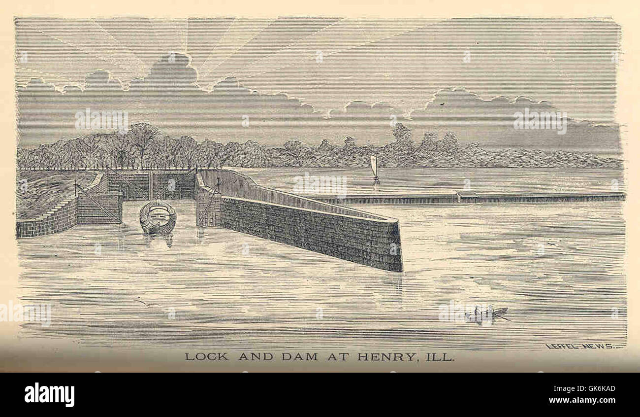 The Henry Lock and Dam in Illinois is a critical infrastructure ...