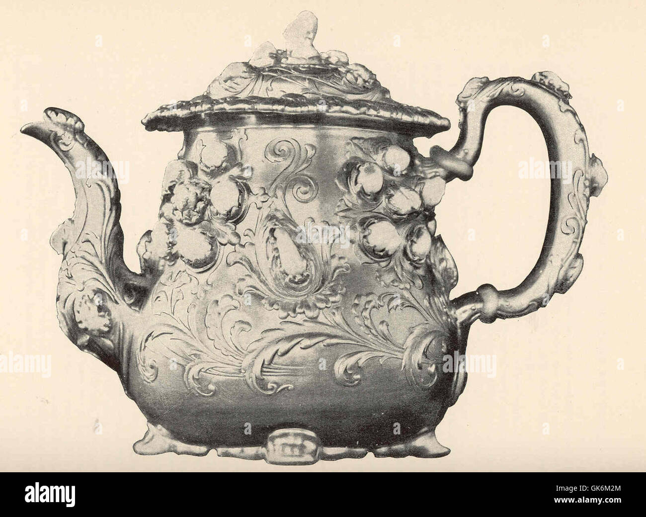 39843 Sterling Silver Teapot Gift, encrusted with baroque pearls from ...