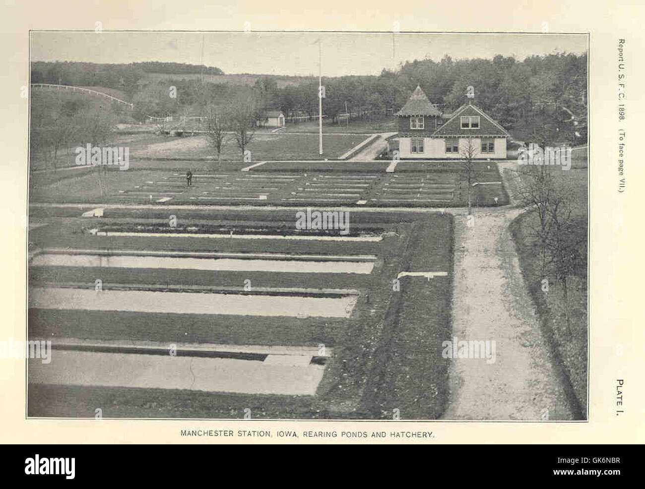 Map of manchester iowa hi-res stock photography and images - Alamy