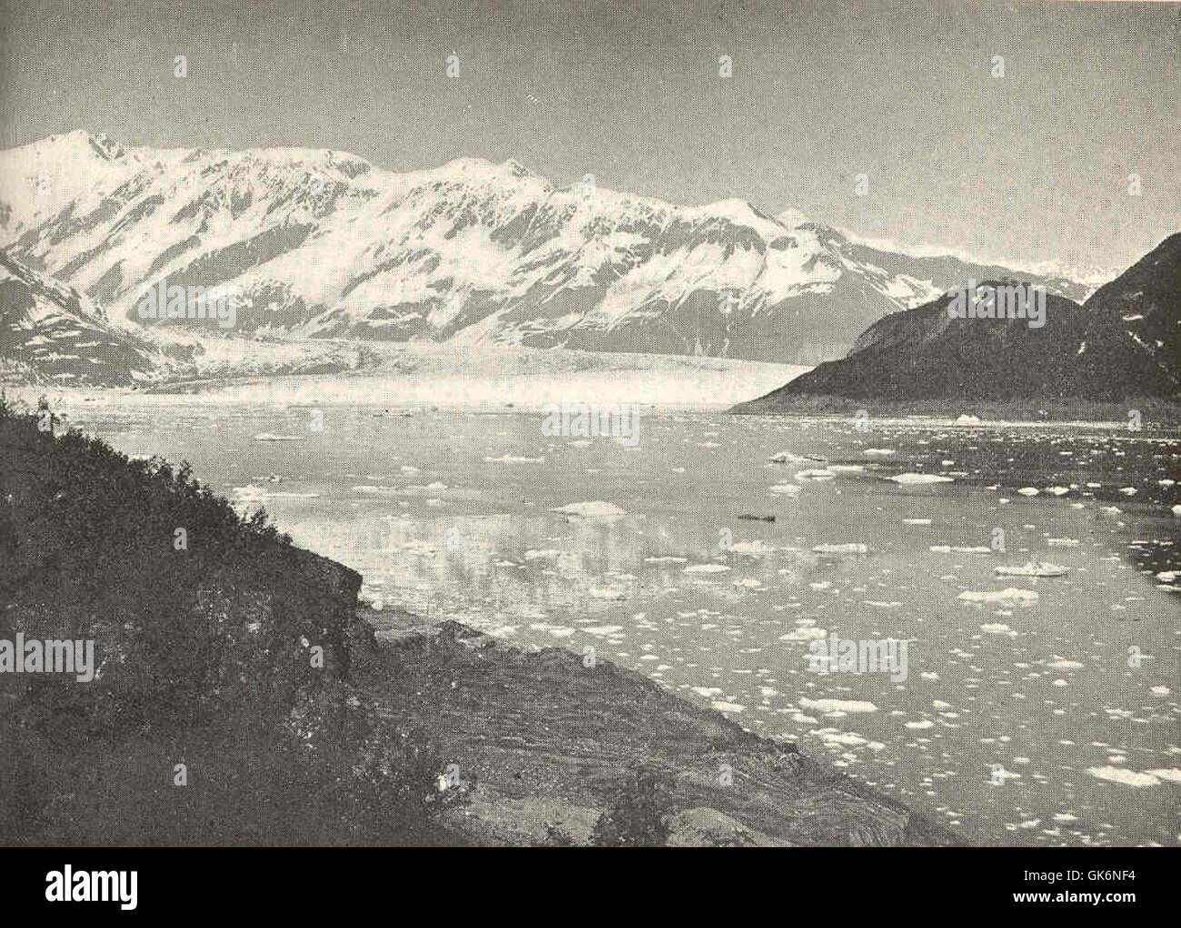 Old map of glacier bay hi-res stock photography and images - Alamy