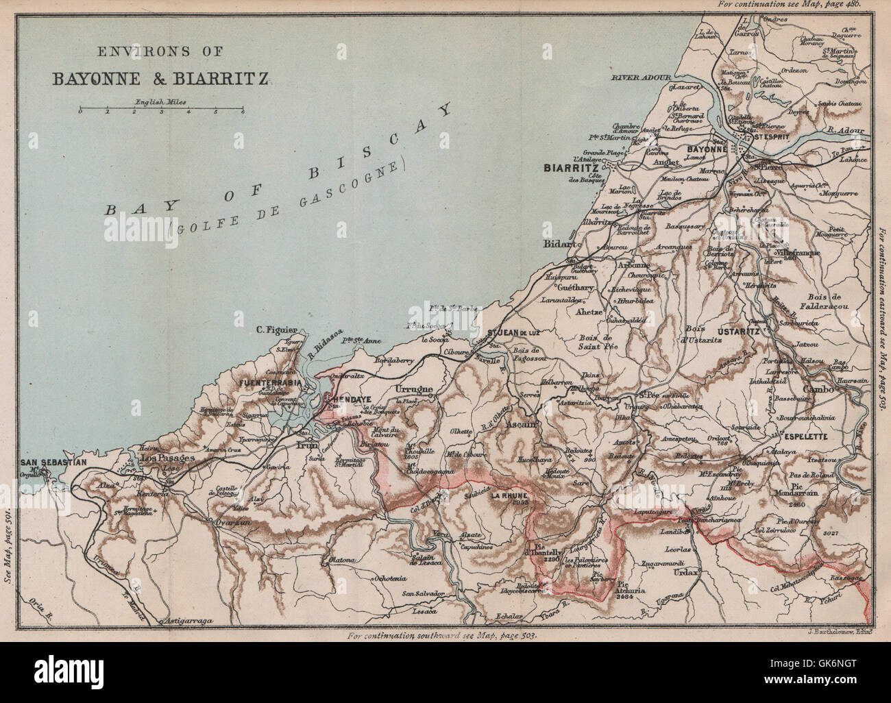 Vintage travel biarritz High Resolution Stock Photography and Images ...