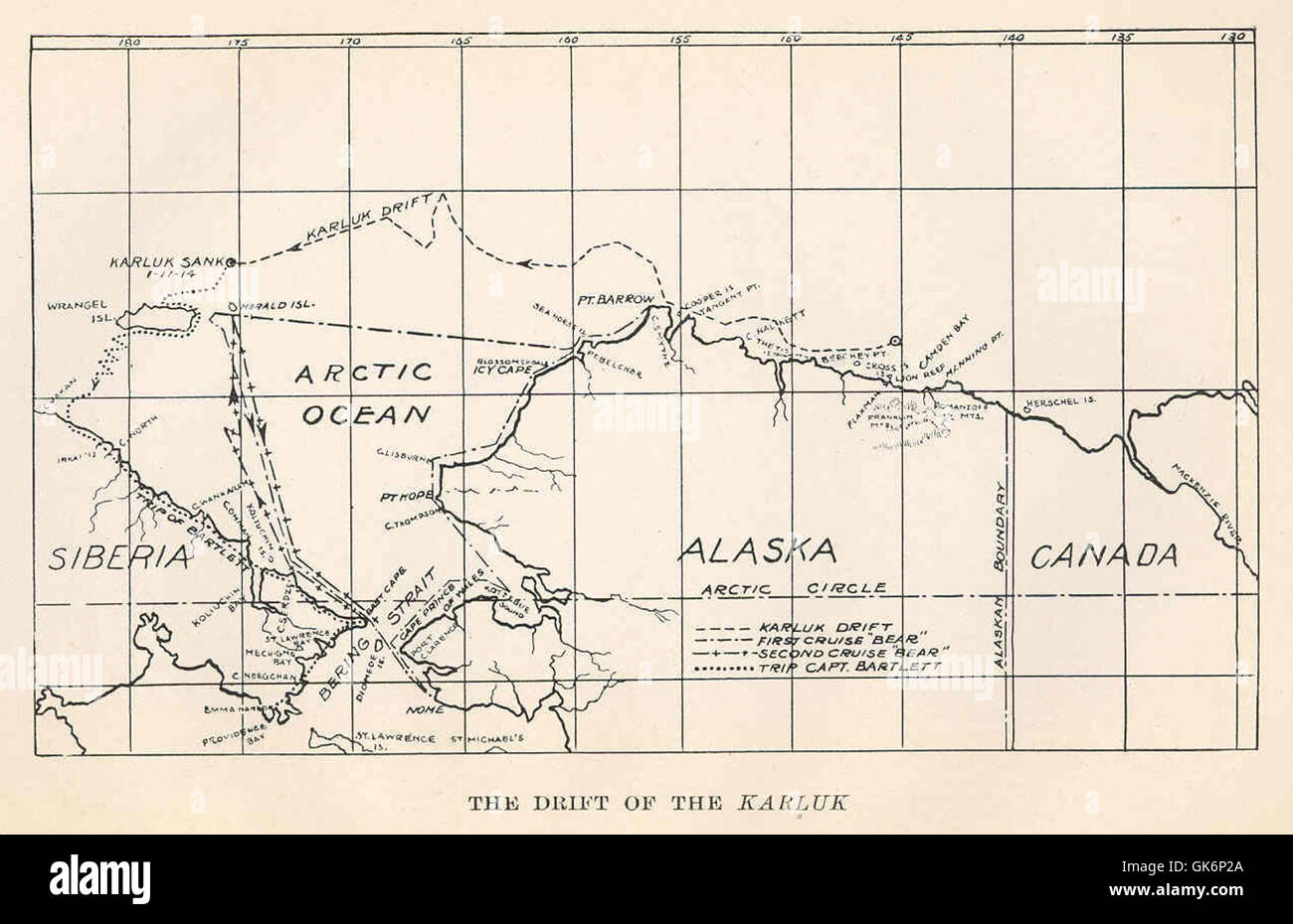 41174 Drift of the Karluk Stock Photo - Alamy