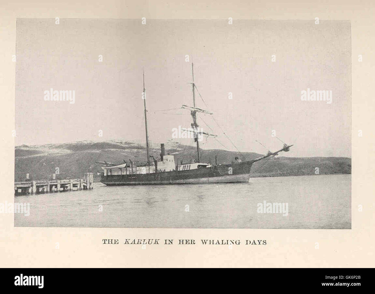 The Karluk, a historic whaling ship, is known for its expeditions ...