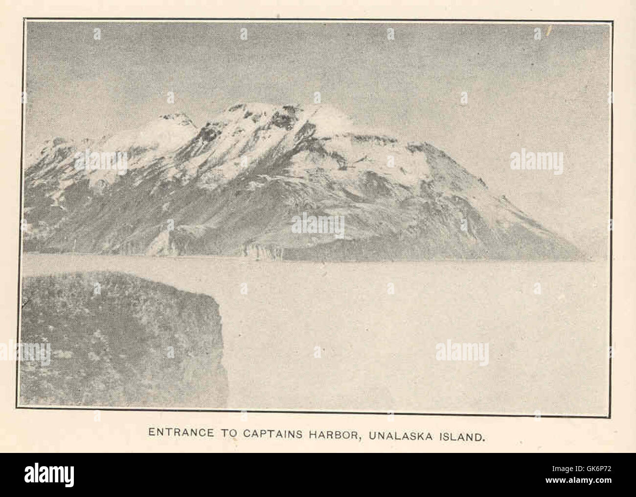 41285 Entrance to Captains Harbor, Unalaska Island Stock Photo - Alamy