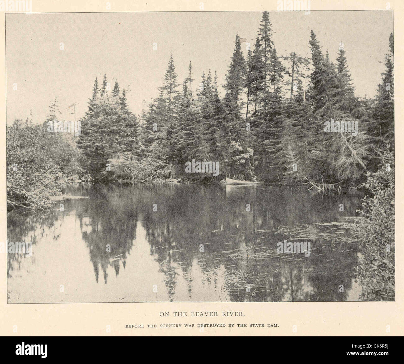 Beaver dam map hi-res stock photography and images - Alamy