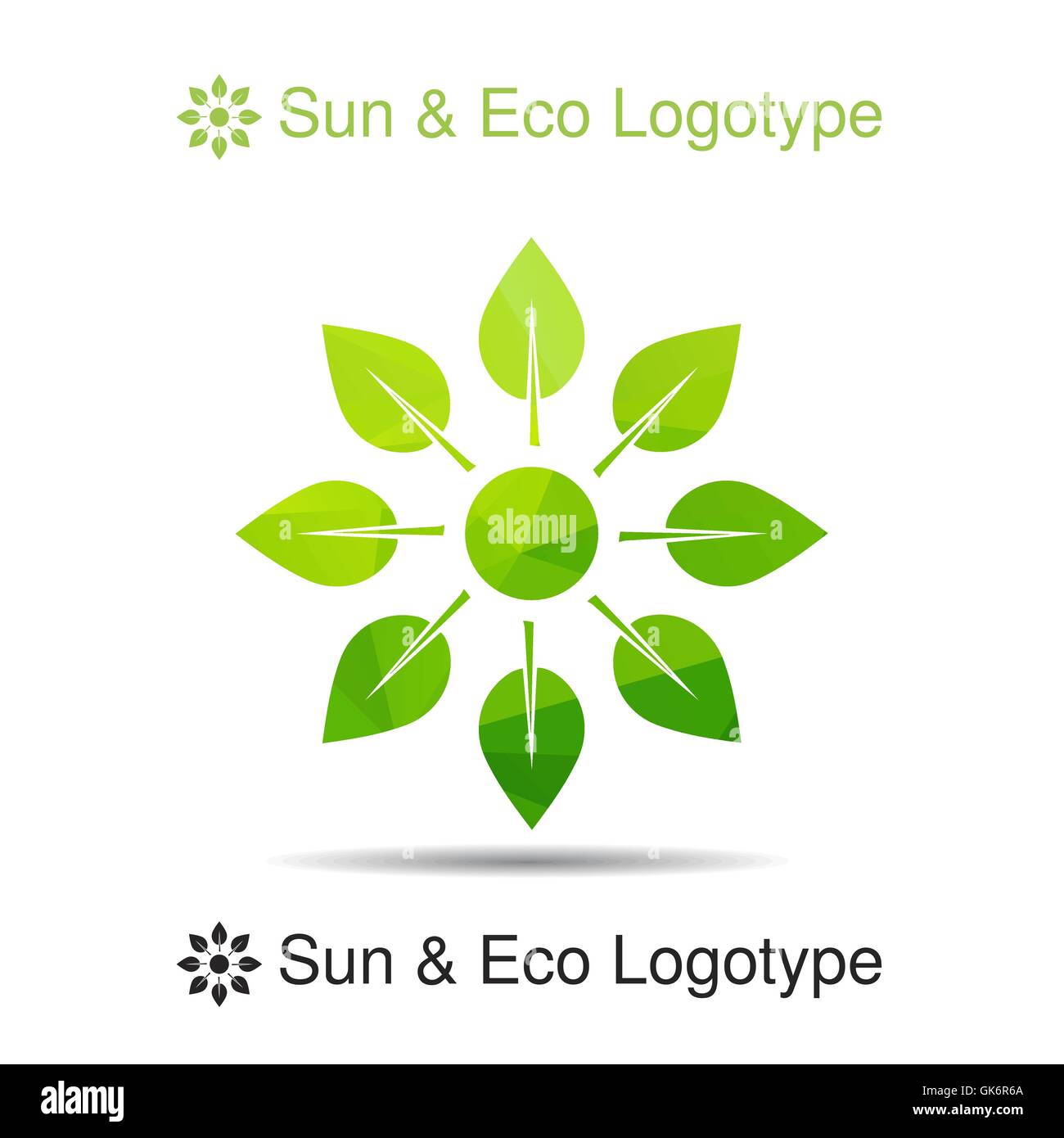 Vector triangle sun nature symbol hi-res stock photography and images ...