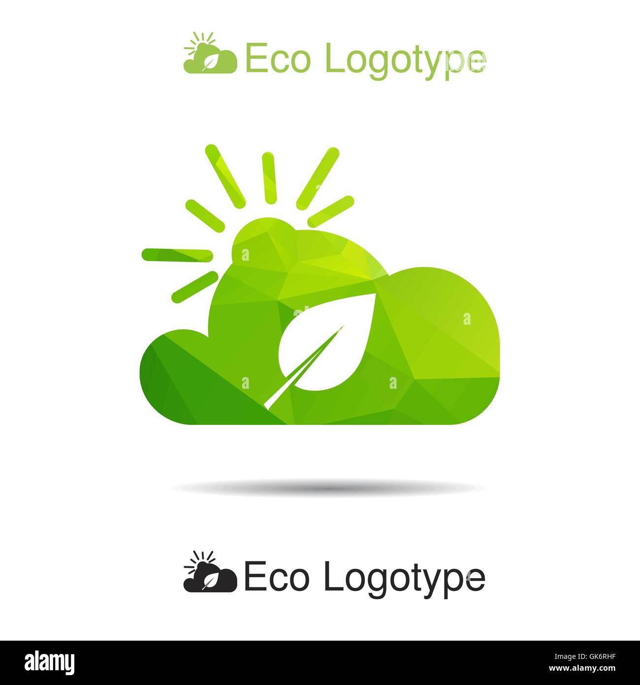 Vector ecology logo or icon in eps, nature logotype, air symbol with ...