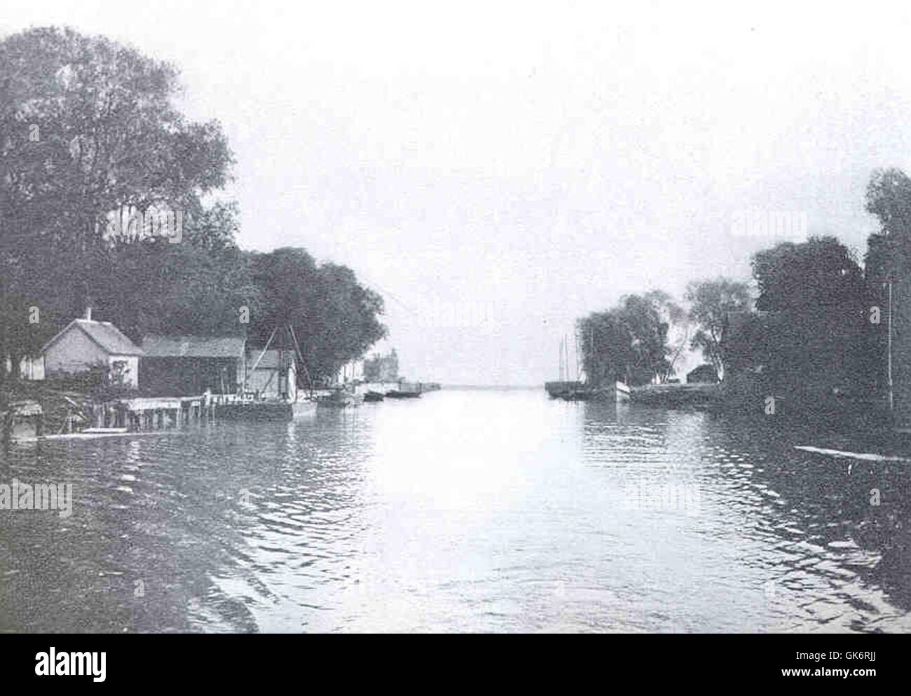 The harbor at Monroe Piers, Michigan, serves as a key location for ...