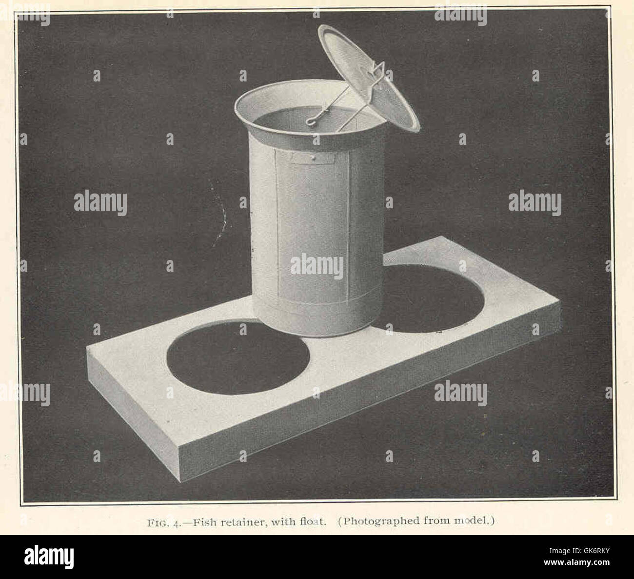 A fish retainer with a float was an ancient tool used for preserving ...