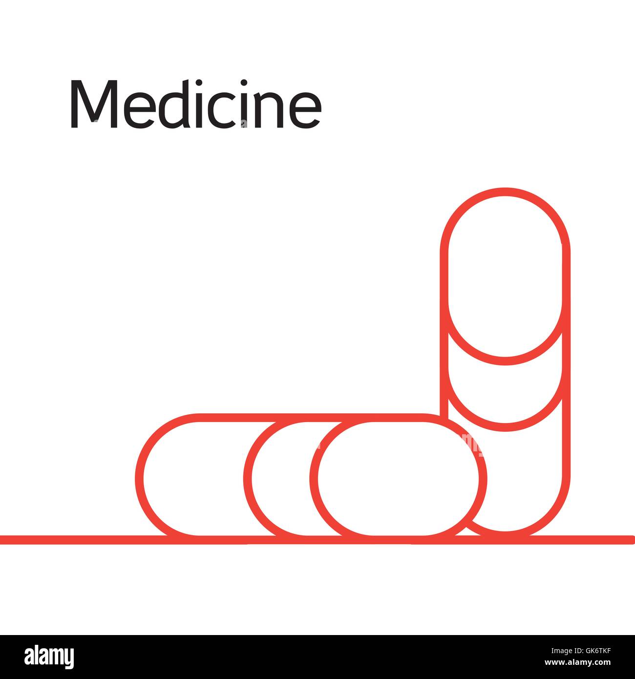 Medicine aid logo, pill and health icon. Vector Stock Vector Image ...