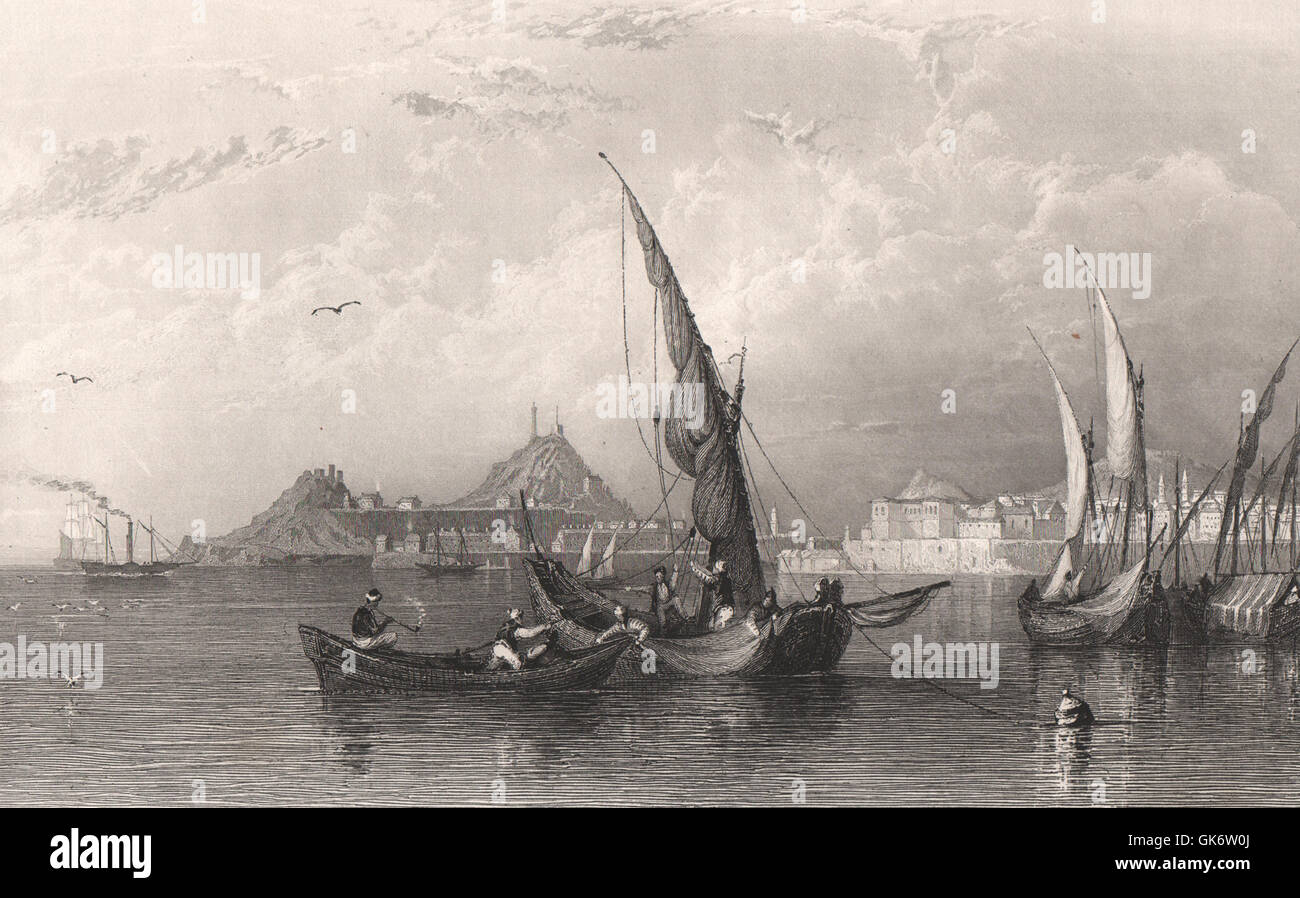 Antique print of corfu hi-res stock photography and images - Alamy
