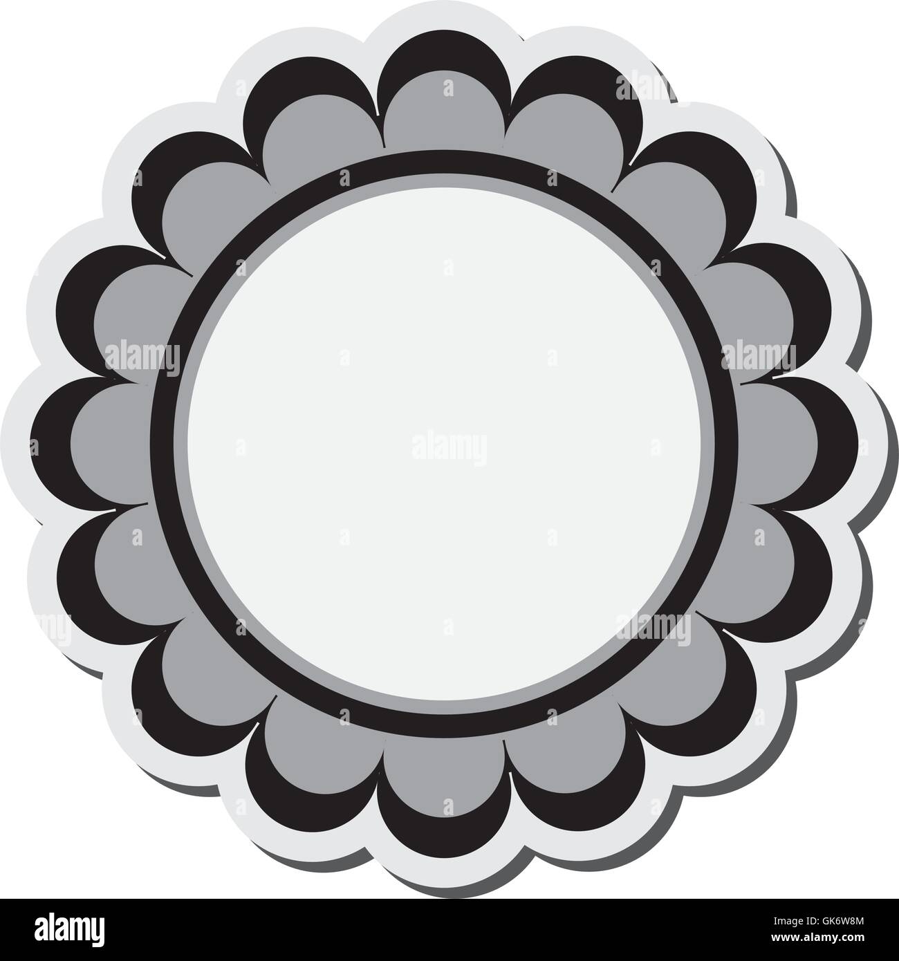 badge sticker or emblem icon Stock Vector Image & Art - Alamy
