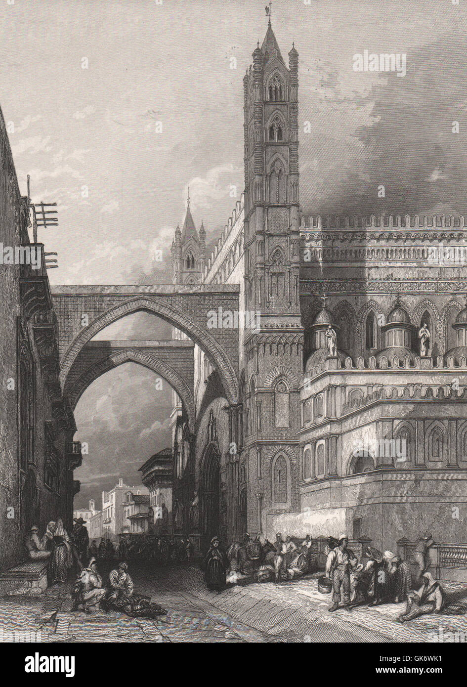 Archbishop palace and cathedral hi-res stock photography and images - Alamy