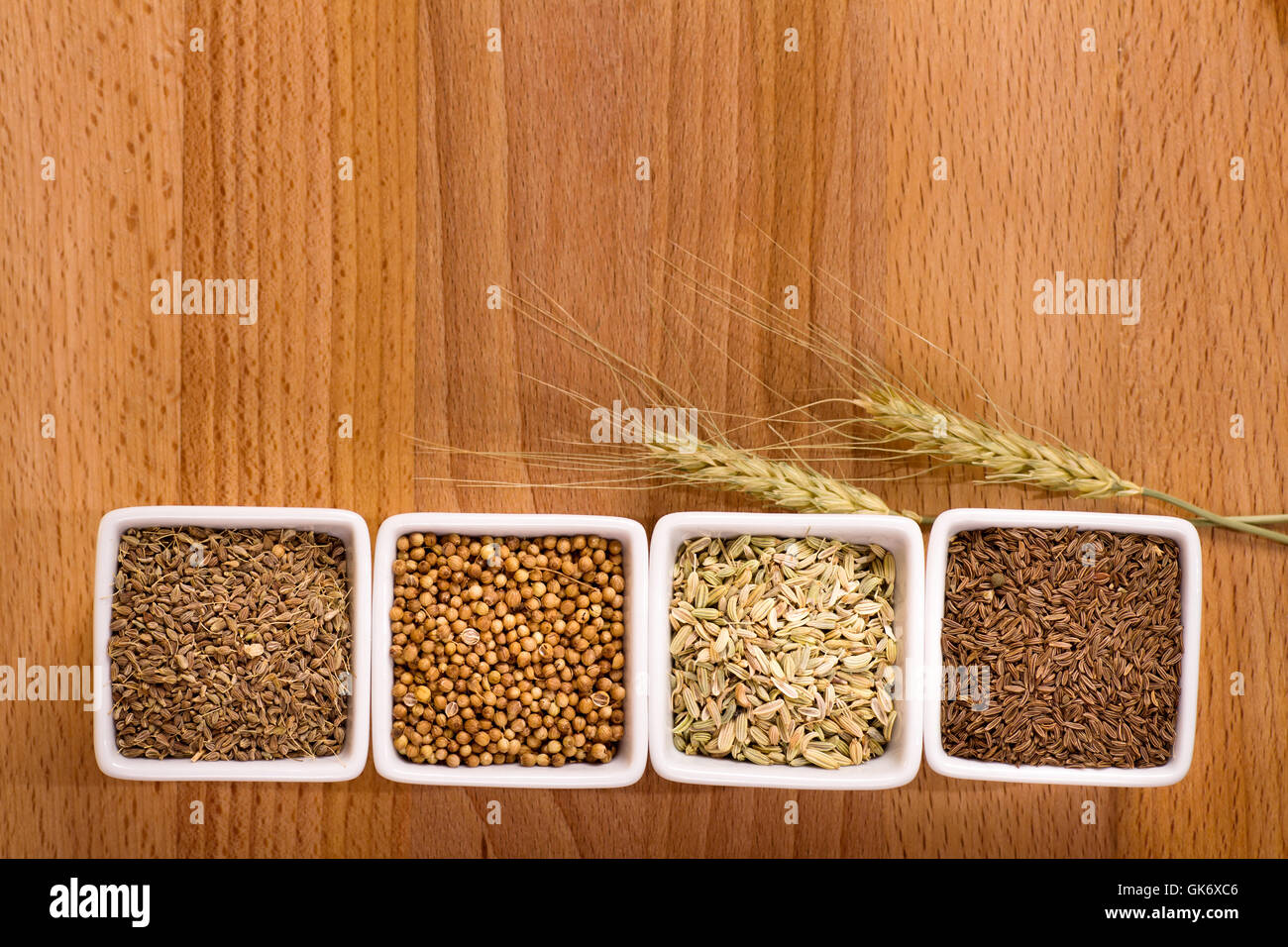 Four spices hi-res stock photography and images - Alamy