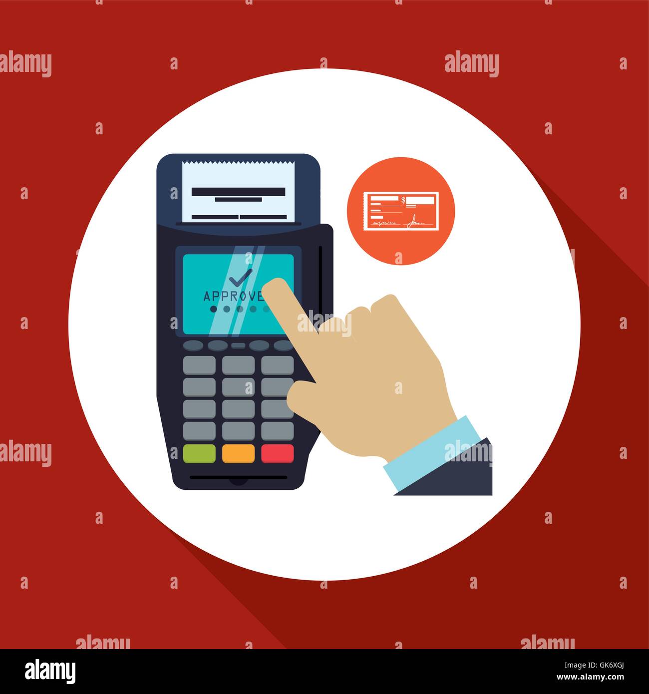 Invoice design. Online payment. Isolated illustration , vector Stock ...