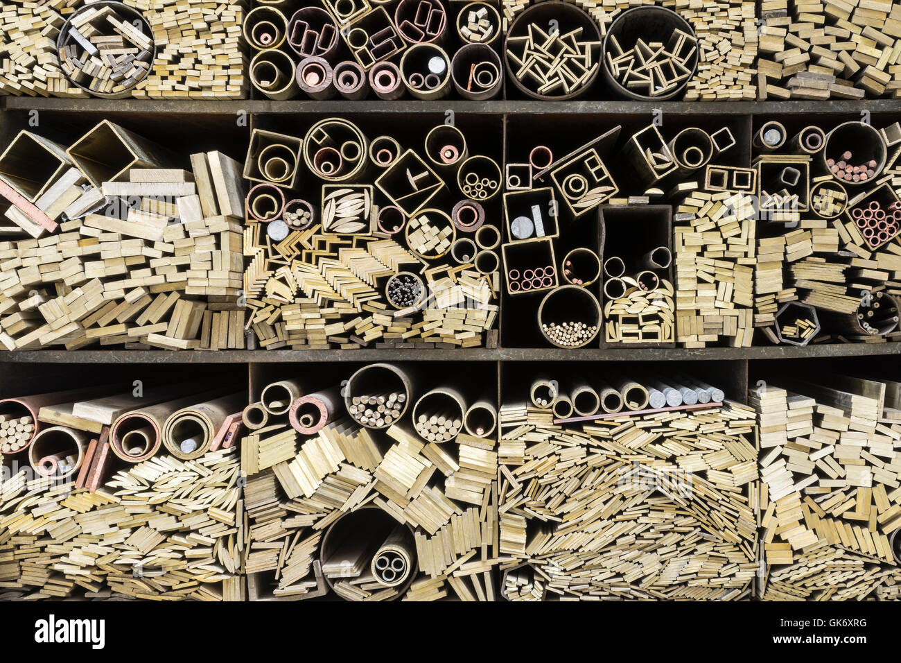 Semi finished materials in a bazaar Stock Photo - Alamy