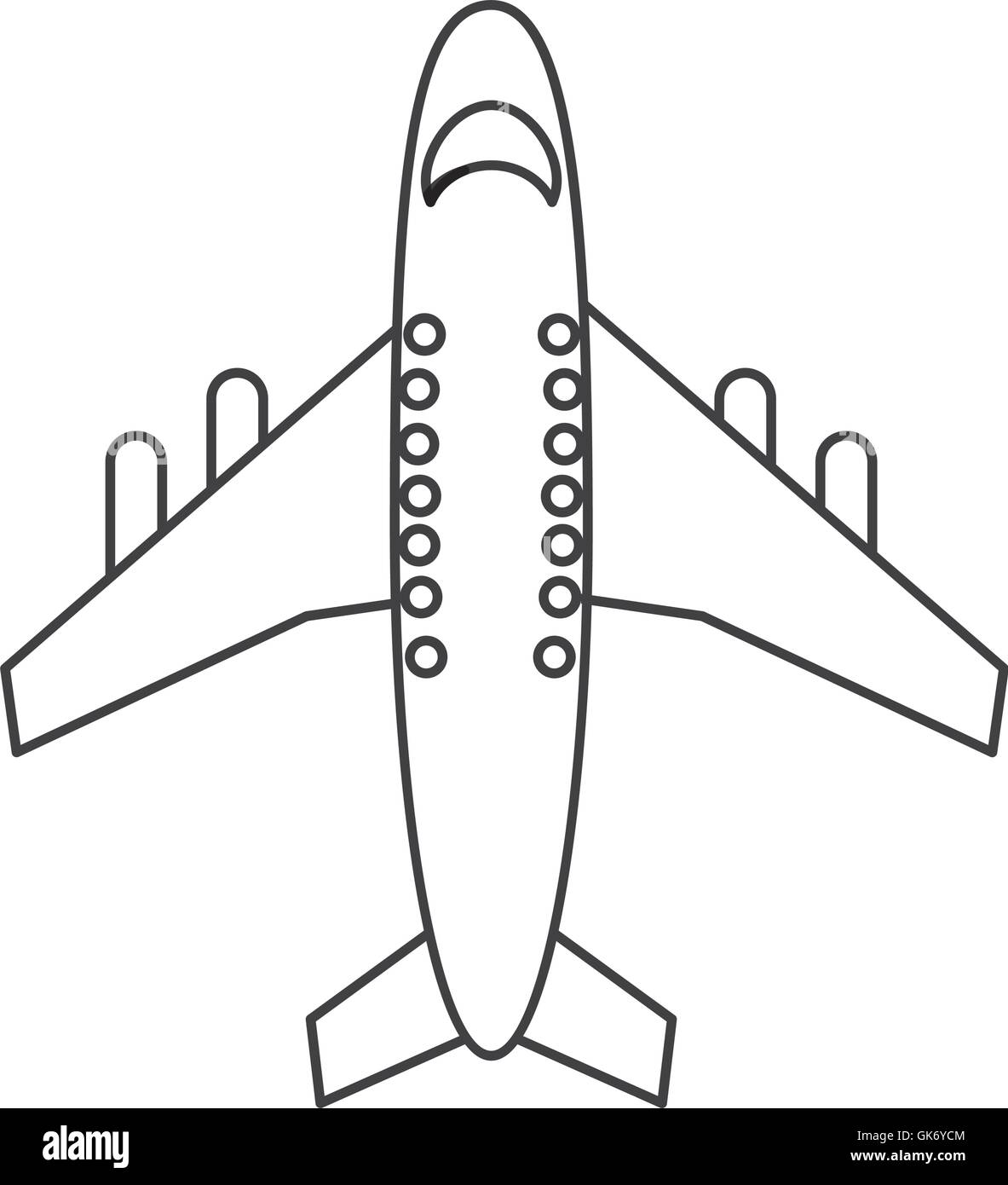 single airplane icon Stock Vector Image & Art - Alamy