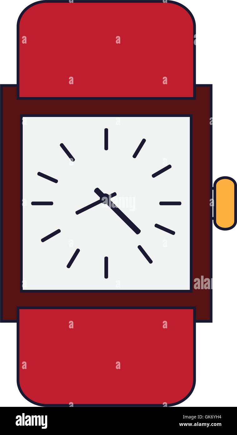 analog wristwatch icon Stock Vector Image & Art - Alamy