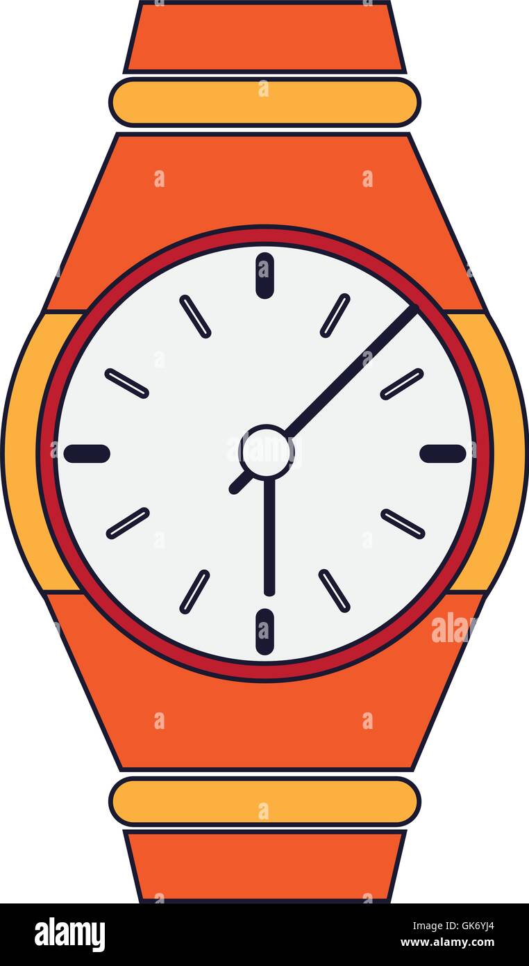 analog wristwatch icon Stock Vector Image & Art - Alamy