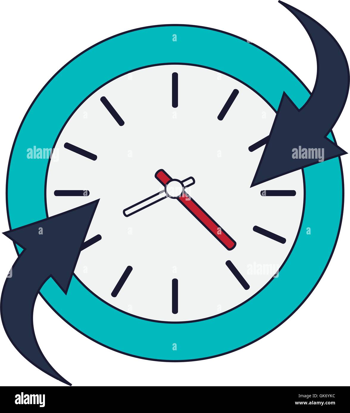 Clock going forward an hour hi-res stock photography and images - Alamy