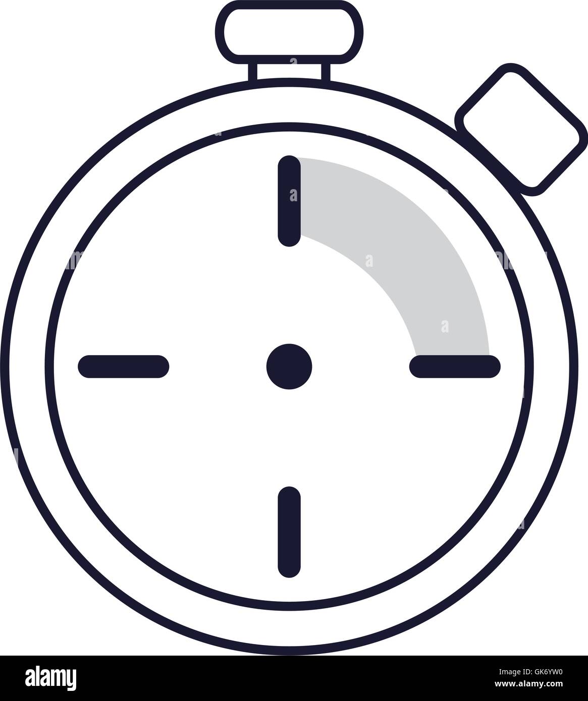 analog chronometer icon Stock Vector Image & Art - Alamy