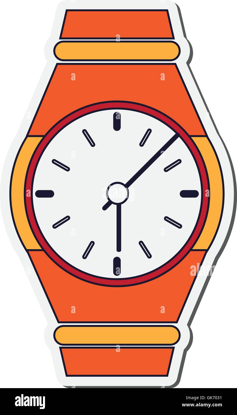 analog wristwatch icon Stock Vector Image & Art - Alamy