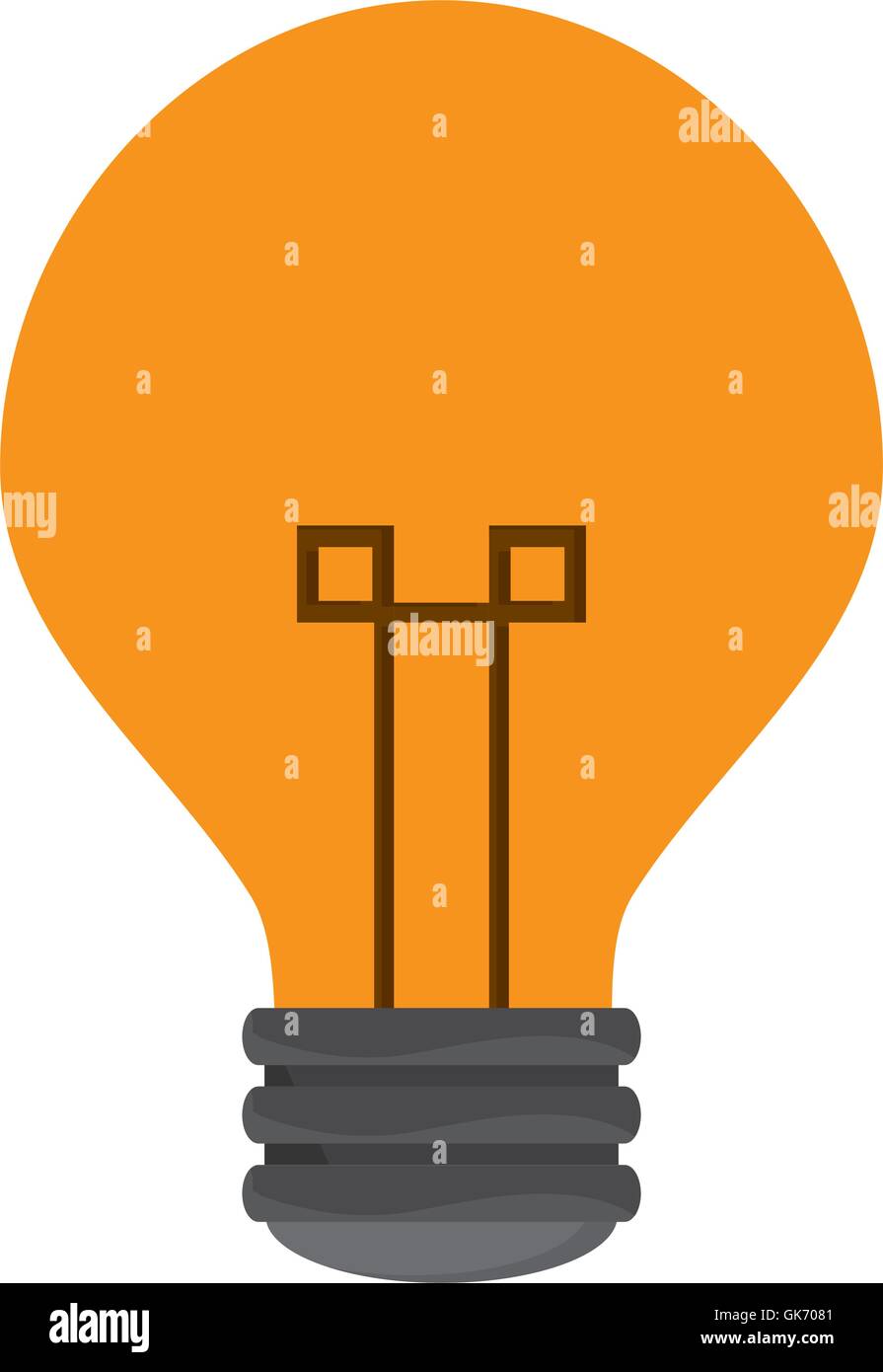regular lightbulb icon Stock Vector Image & Art - Alamy