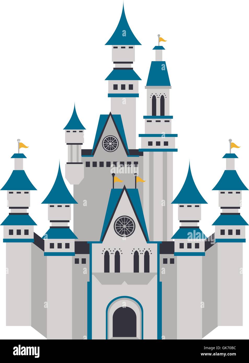large castle icon Stock Vector Image & Art - Alamy