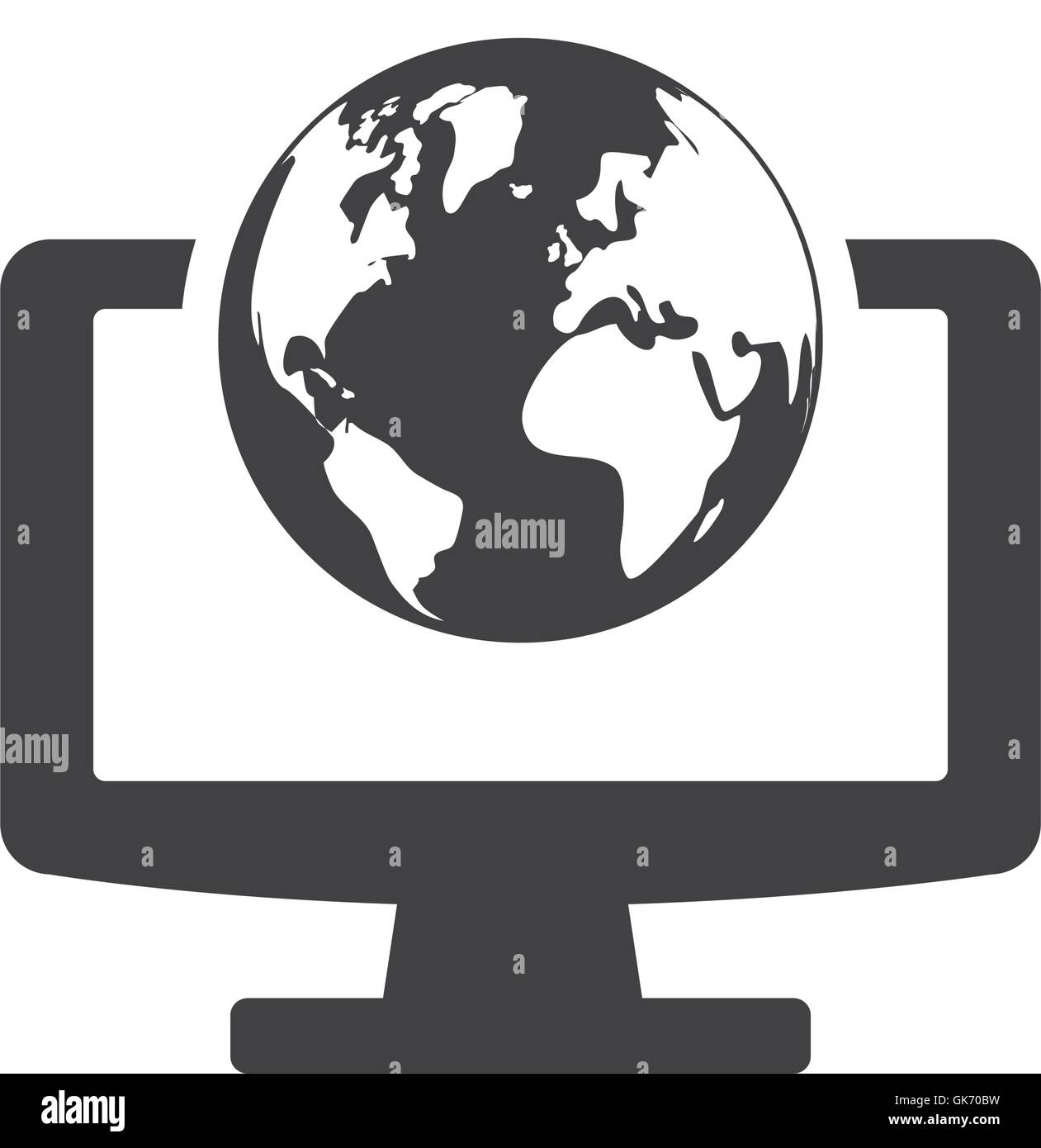 global communication planet design Stock Vector Image & Art - Alamy