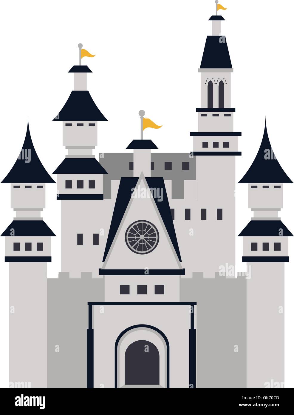 large castle icon Stock Vector Image & Art - Alamy