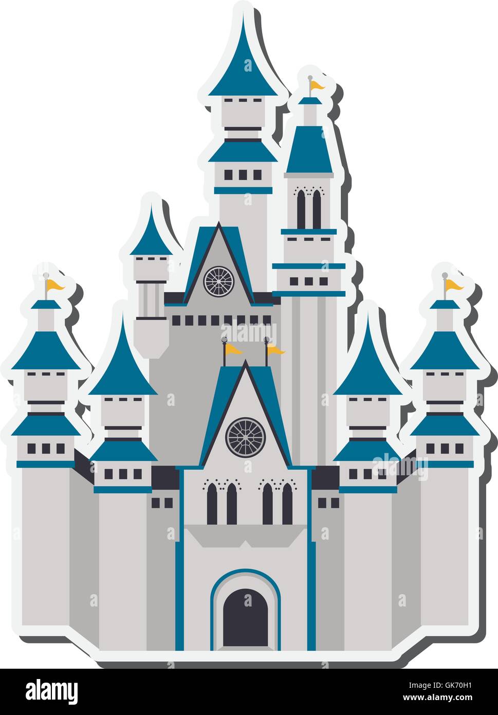 large castle icon Stock Vector Image & Art - Alamy