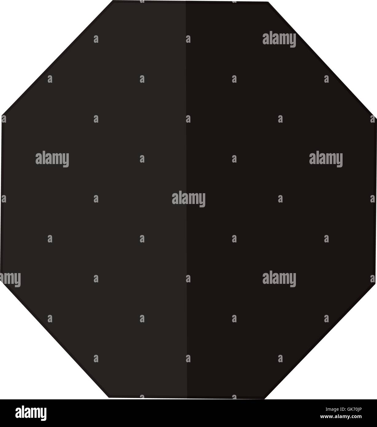 blank octagon icon Stock Vector Image & Art - Alamy