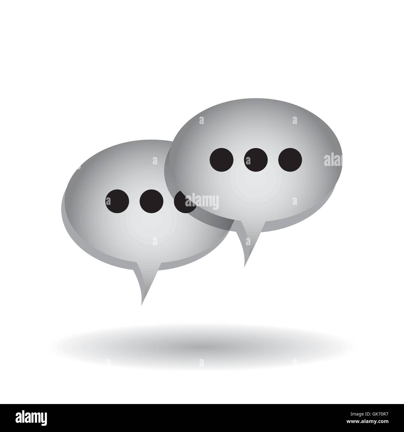 Communication bubble design , vector illustration Stock Vector Image ...