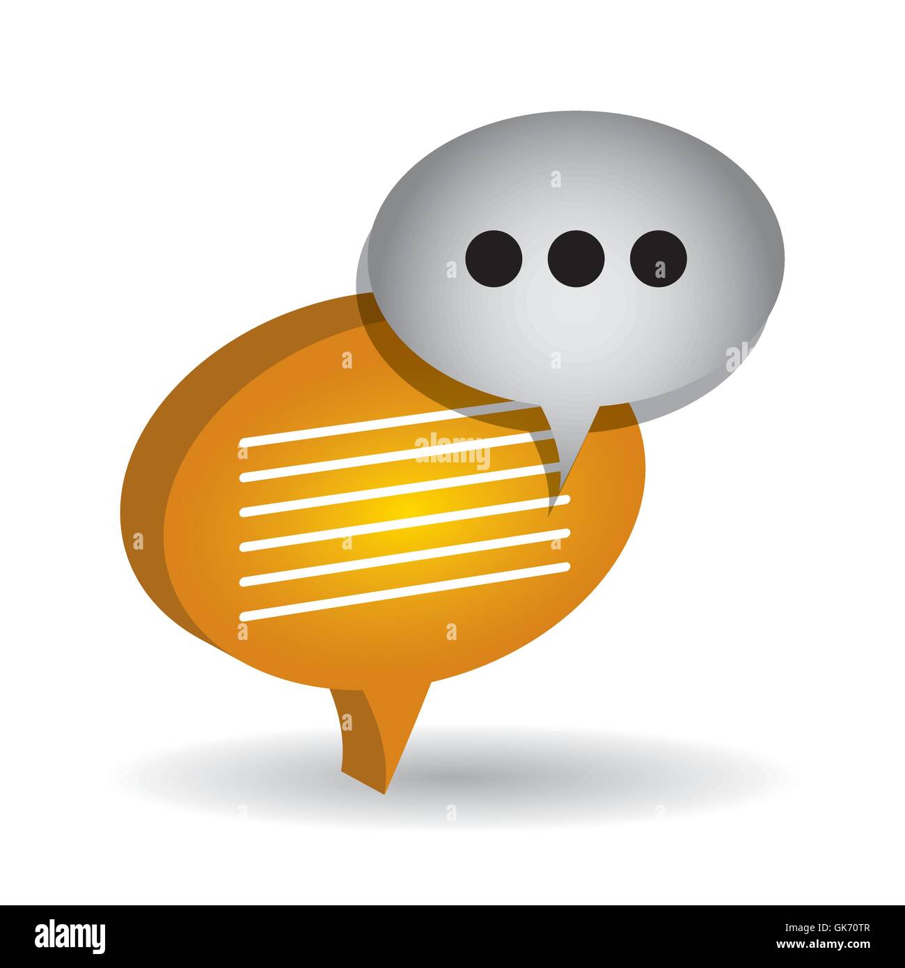 Communication bubble design , vector illustration Stock Vector Image ...