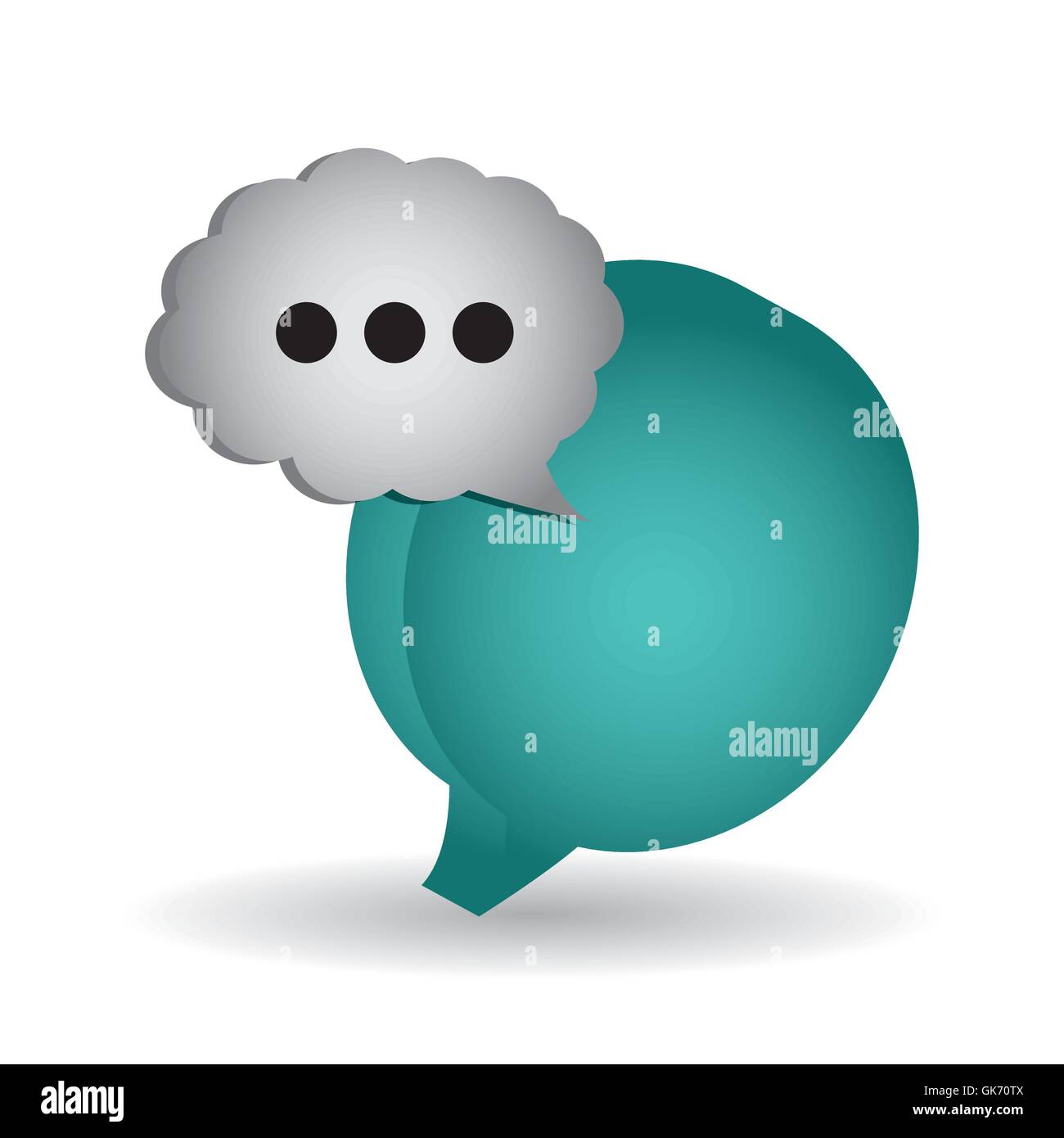 Communication bubble design , vector illustration Stock Vector Image ...