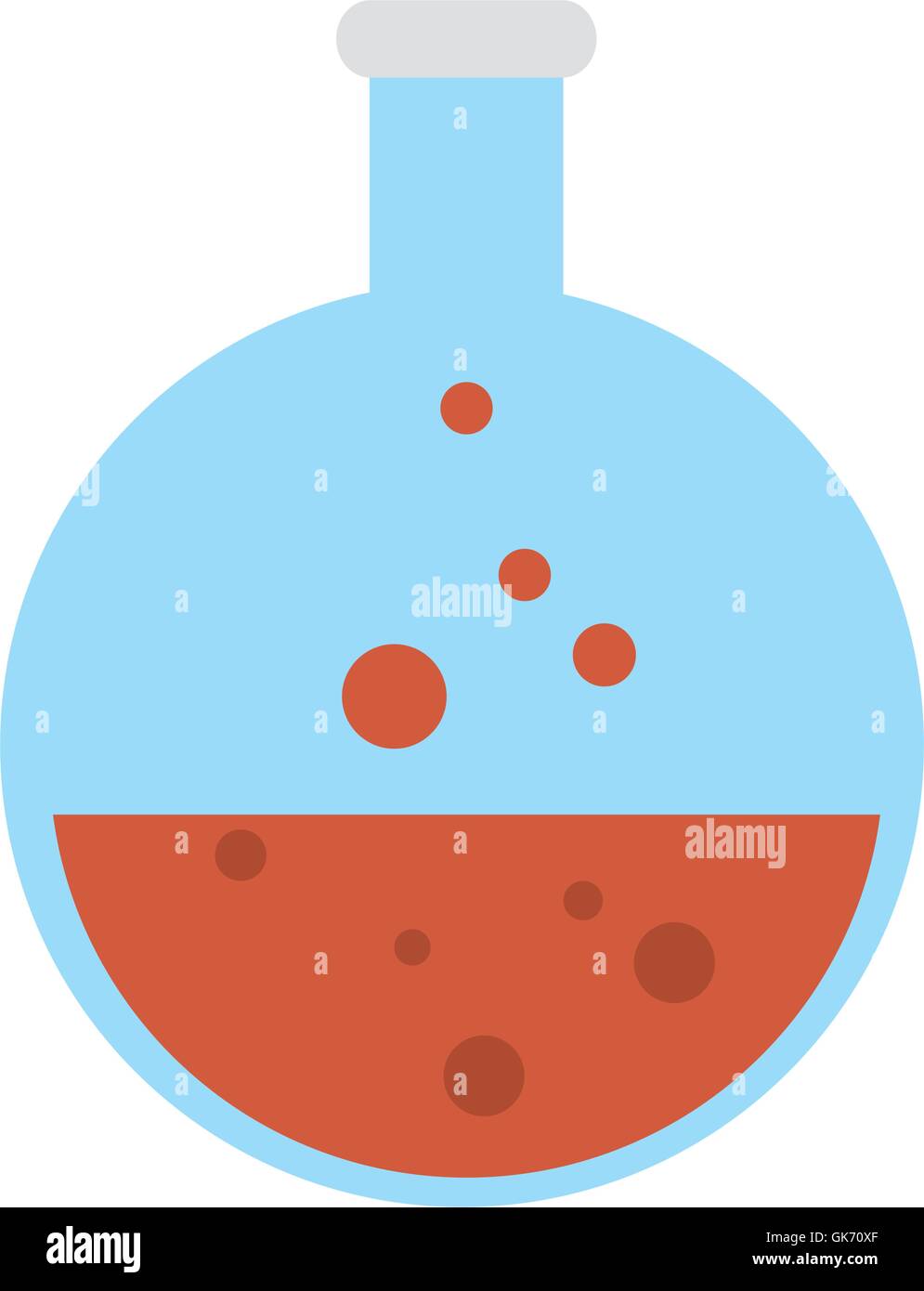 Round bottomed flask Stock Vector Images - Alamy