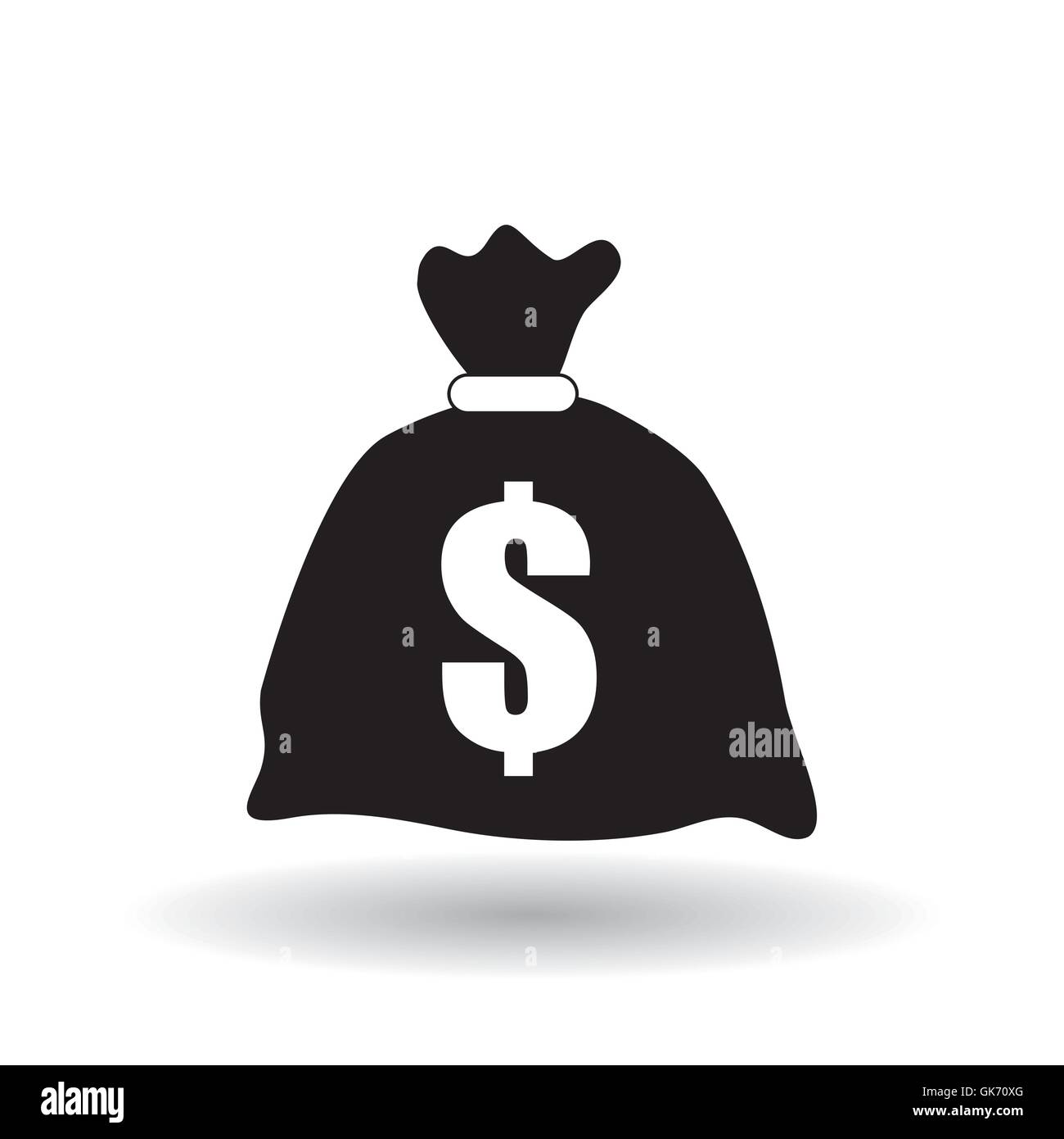 Money bag design , vector illustration Stock Vector Image & Art - Alamy