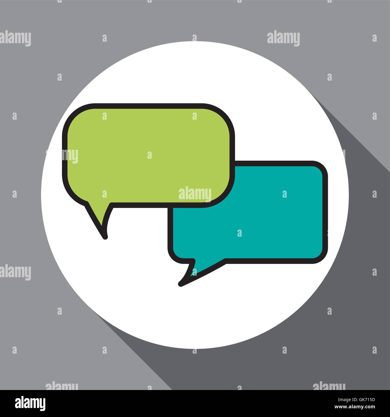 Communication bubble design , vector illustration Stock Vector Image ...