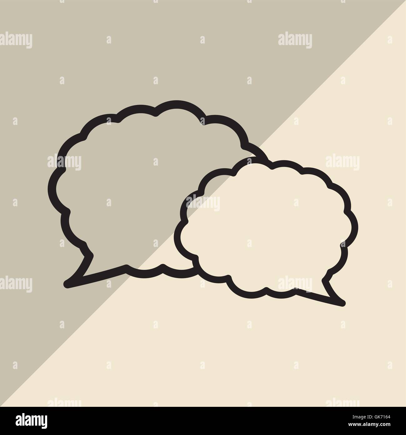 Communication bubble design , vector illustration Stock Vector Image ...