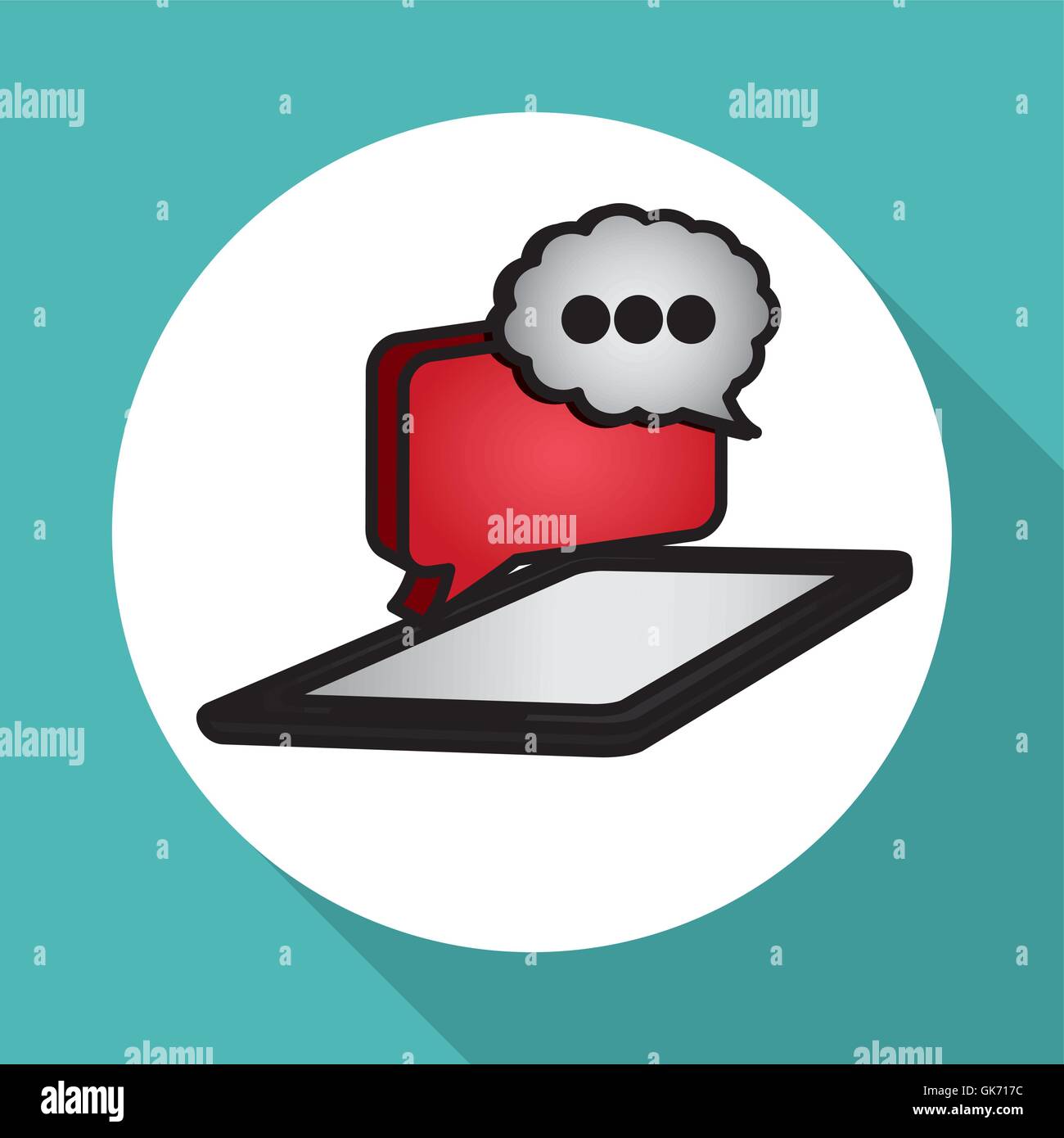 Communication bubble design , vector illustration Stock Vector Image ...