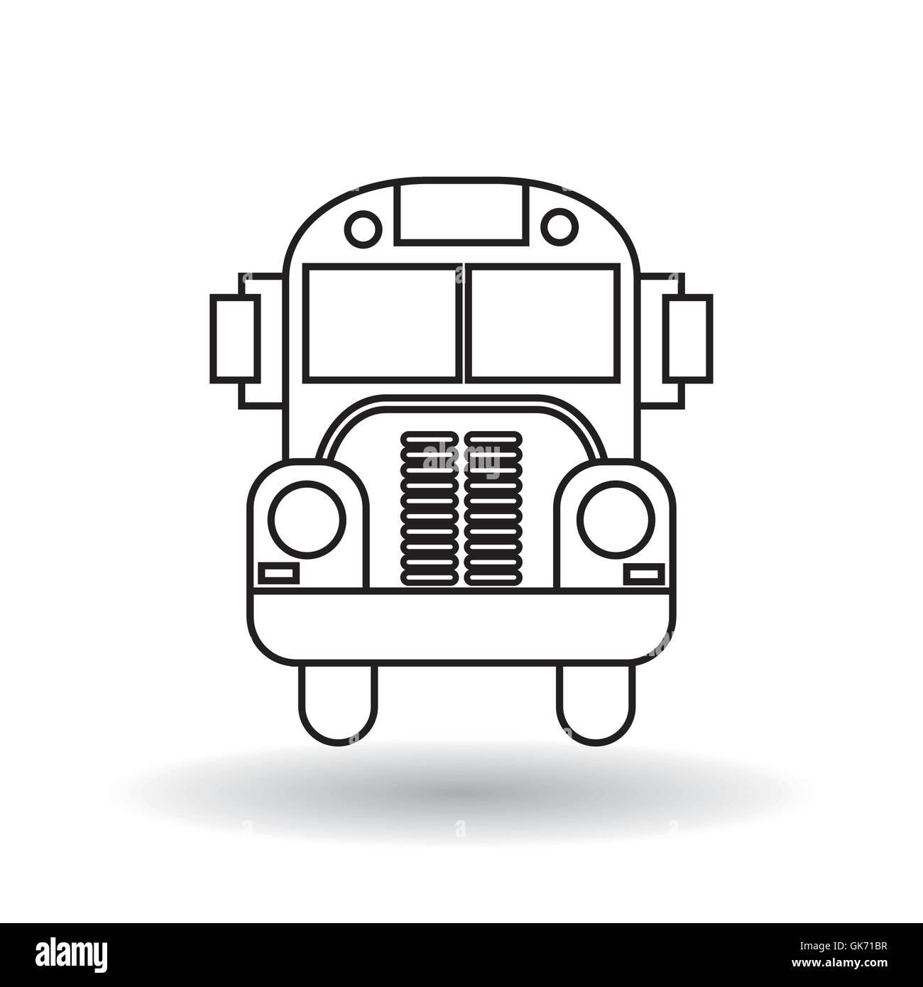 School bus design Stock Vector Image & Art - Alamy