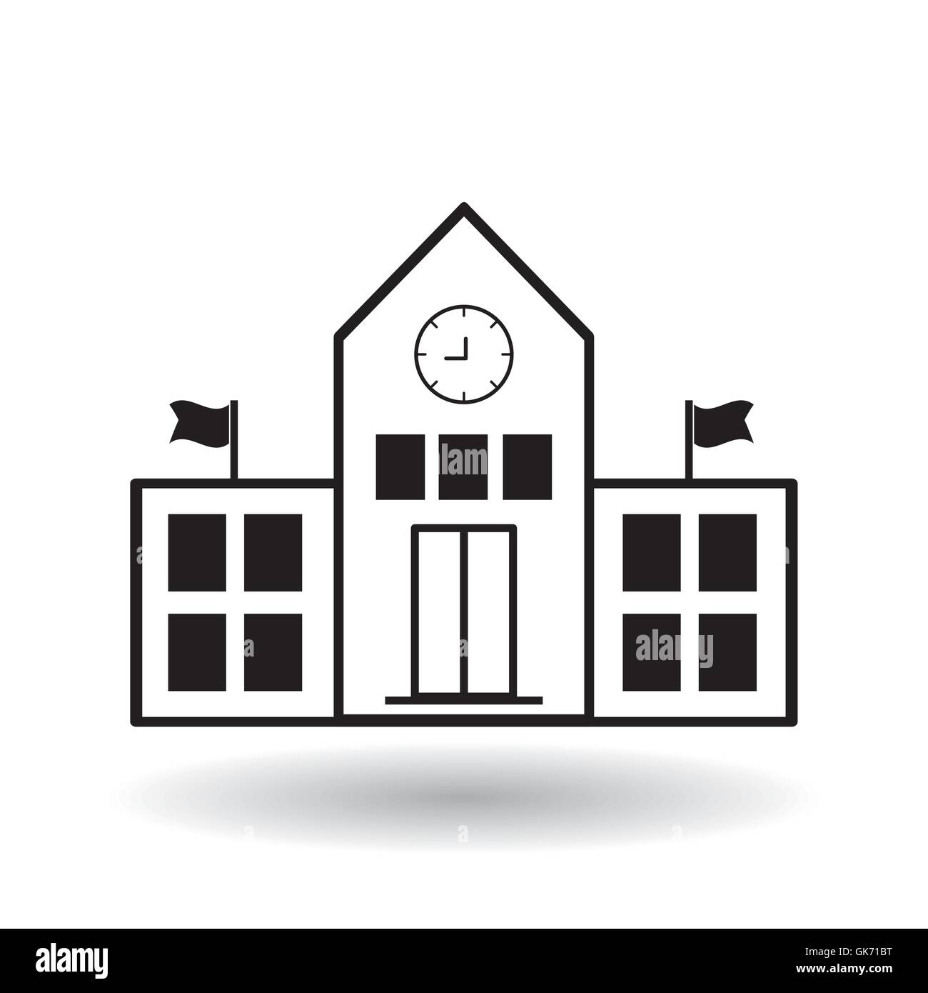 School building design Stock Vector Image & Art - Alamy