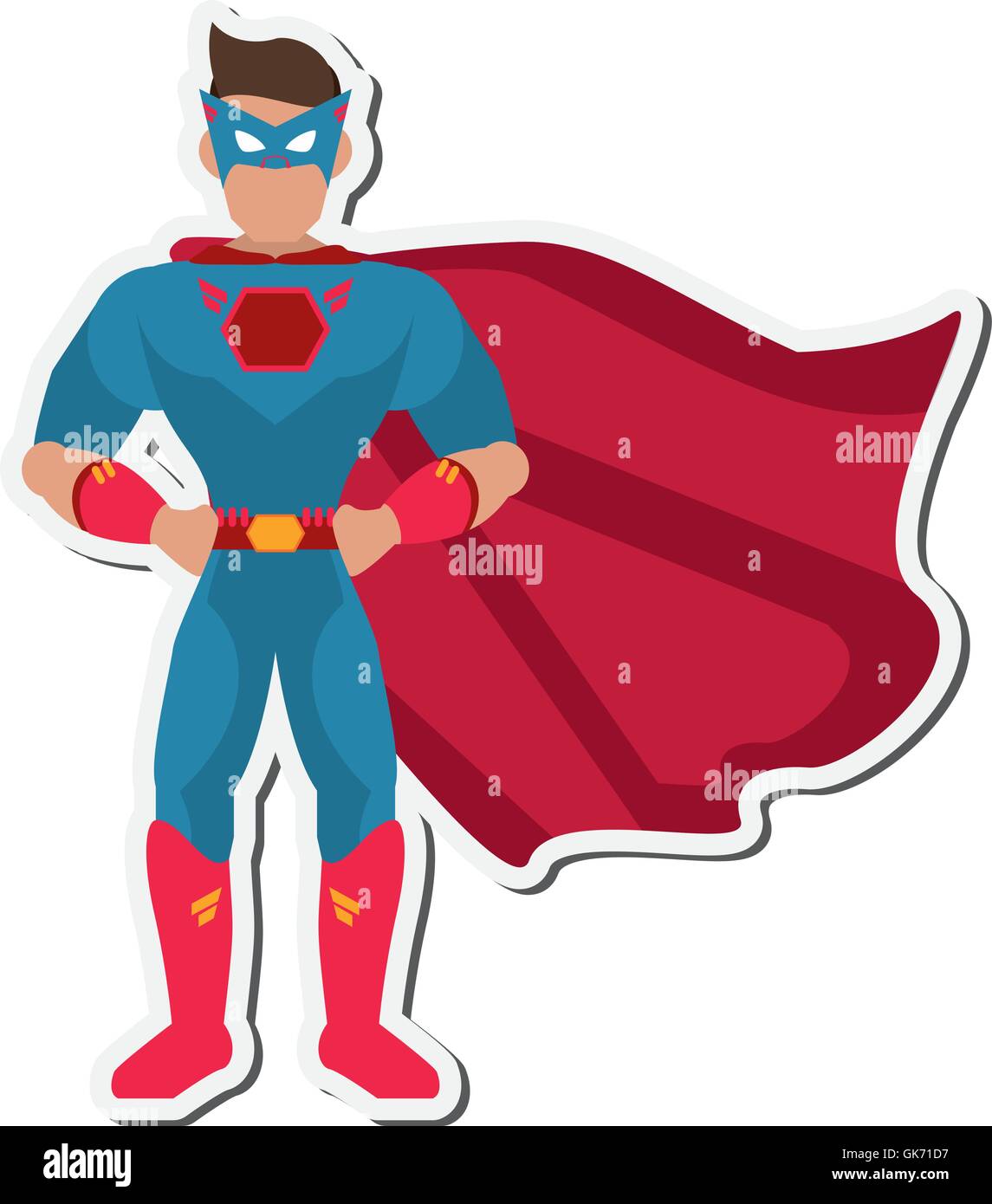 superhero avatar superman comic design Stock Vector Image & Art - Alamy